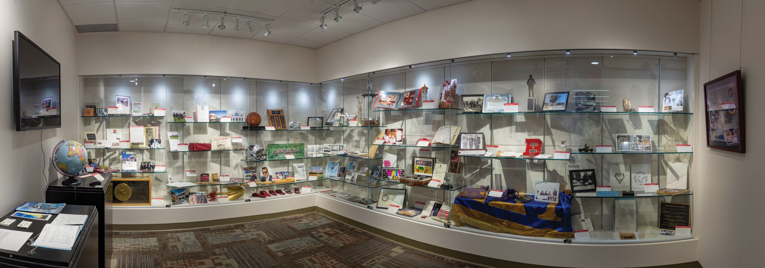 The Glass Time Machine in Evans Library - Florida Tech News+